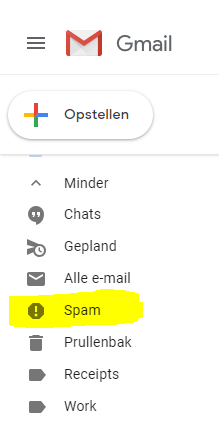 Check je email op spam! | DEV Doorn